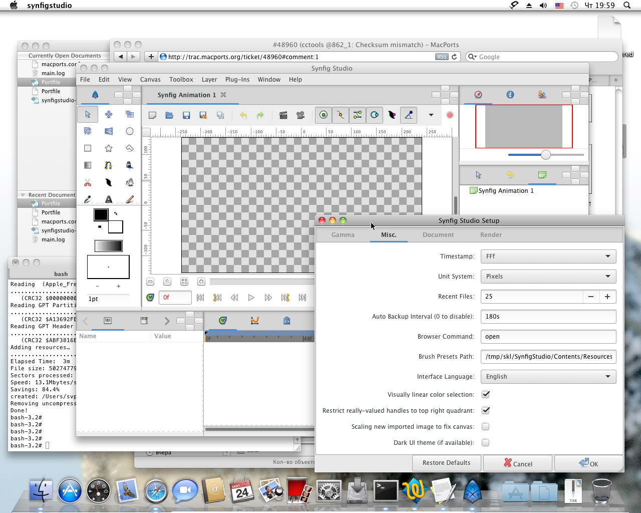 Synfig Native Osx Build Statushub